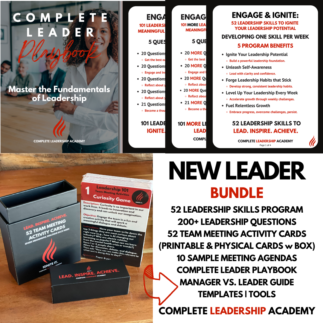 NEW LEADER BUNDLE – Complete Leadership Academy