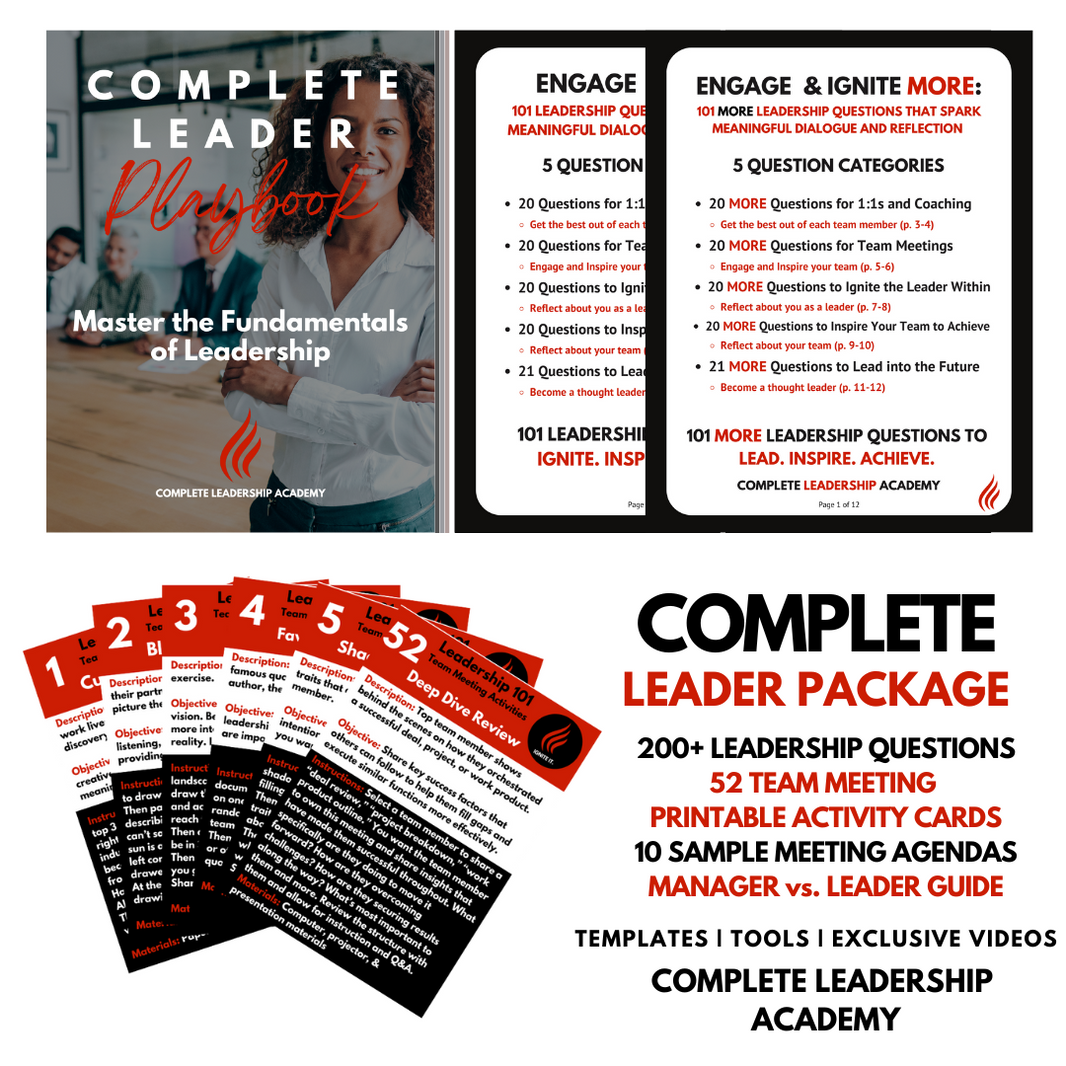 LEADERSHIP 101 – Complete Leadership Academy